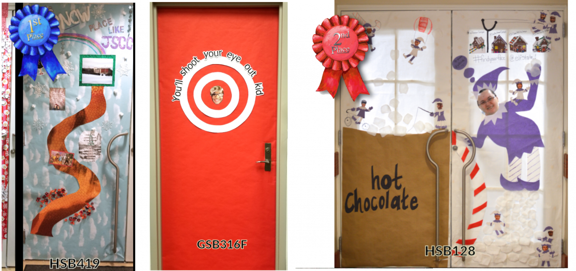 2017 Holiday Door Decoration Winners - Jefferson State Community College