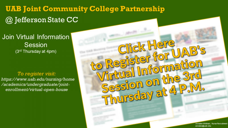 UAB/JSCC Nursing Joint Enrollment - Jefferson State Community College