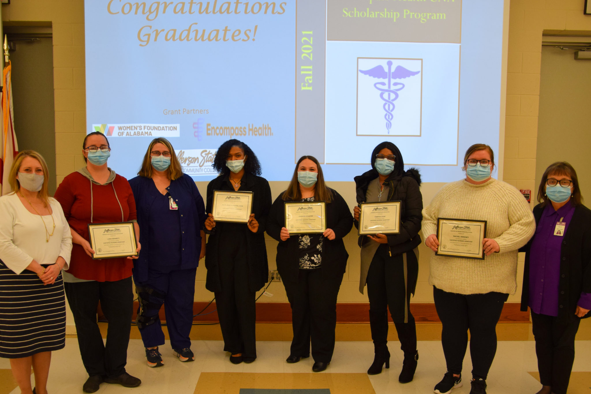 Certified Nursing Assistant Graduates Honored - Jefferson State ...