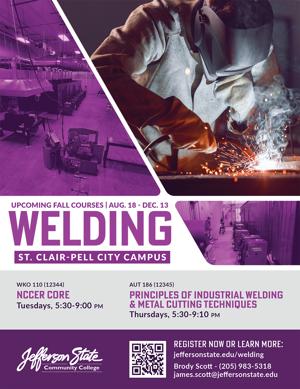 Welding Lab – Pell City Campus - Jefferson State Community College