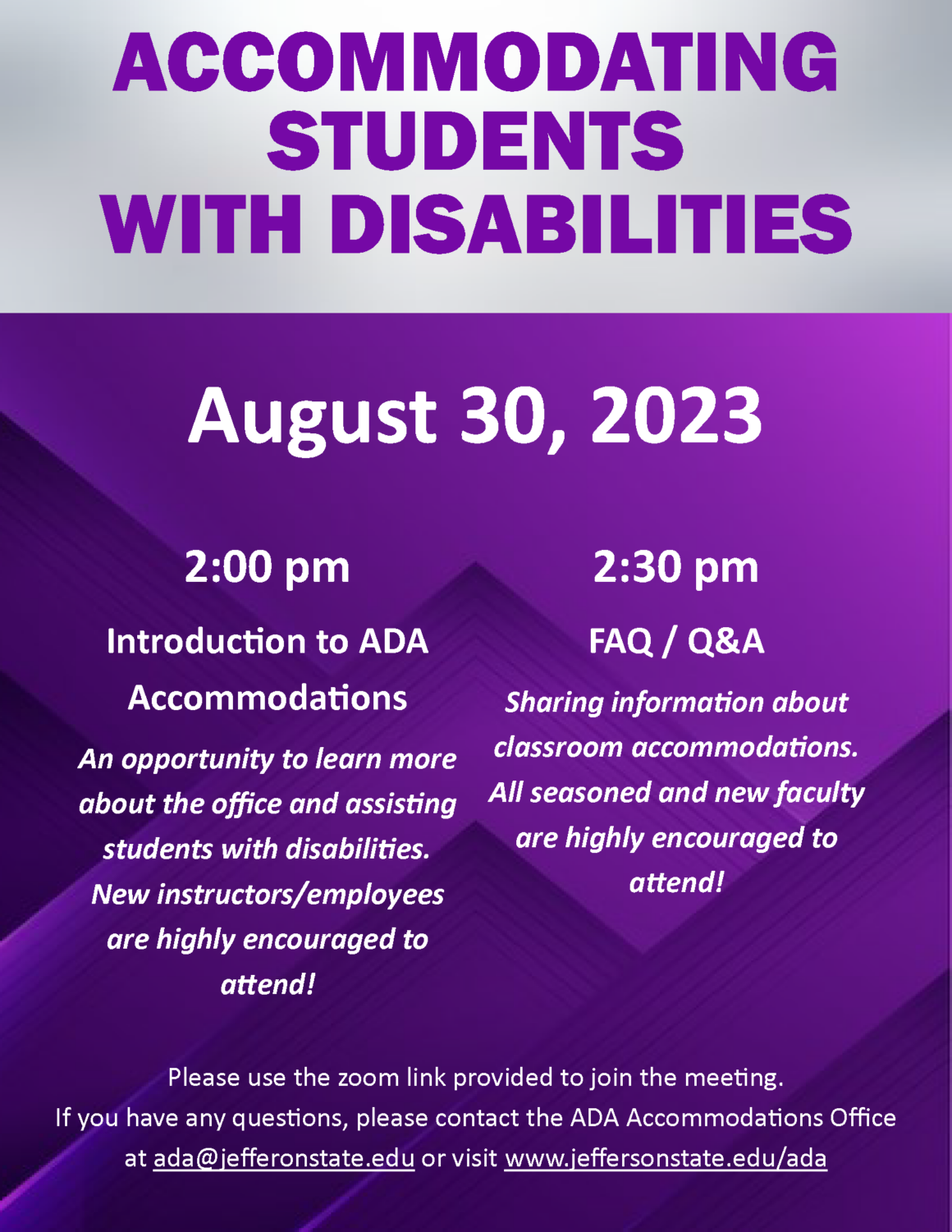 Accommodating Students With Disabilities - Jefferson State Community ...